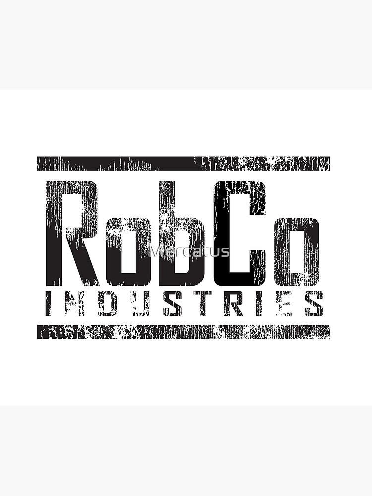 "RobCo Logo (Black)" Poster for Sale by Mercatus | Redbubble