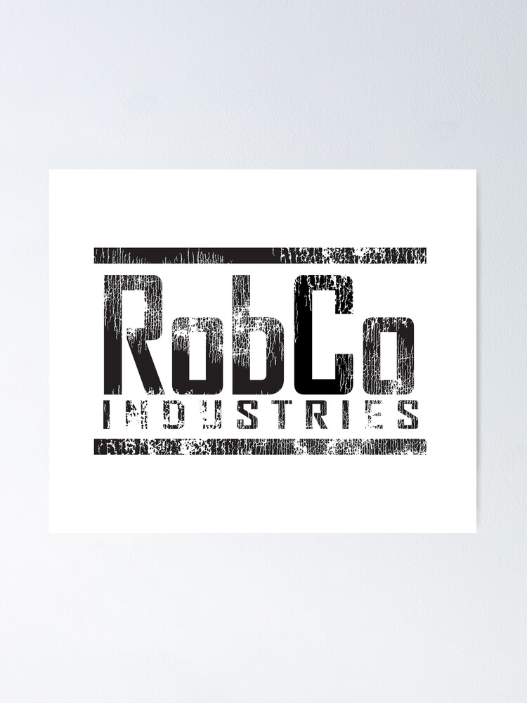 "RobCo Logo (Black)" Poster for Sale by Mercatus | Redbubble