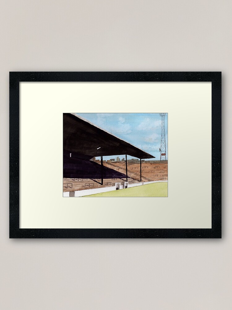 "Burnley - Turf Moor" Framed Art Print for Sale by sidfox | Redbubble