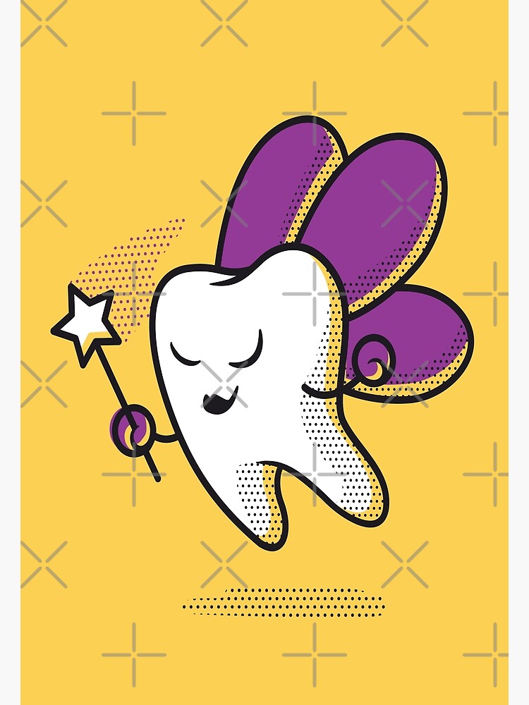 "Magical tooth" Poster for Sale by Uhhnad | Redbubble