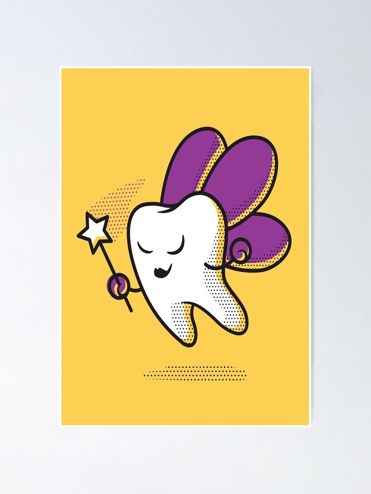 "Magical tooth" Poster for Sale by Uhhnad | Redbubble
