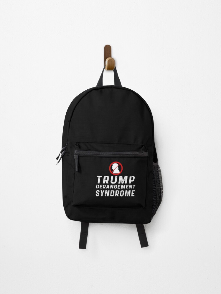 "Trump Derangement Syndrome" Backpack for Sale by louzza shop | Redbubble