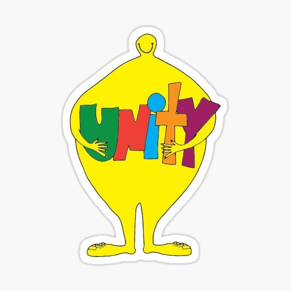 "Unity Smiley Face Doodle" Sticker for Sale by gracieprexta | Redbubble