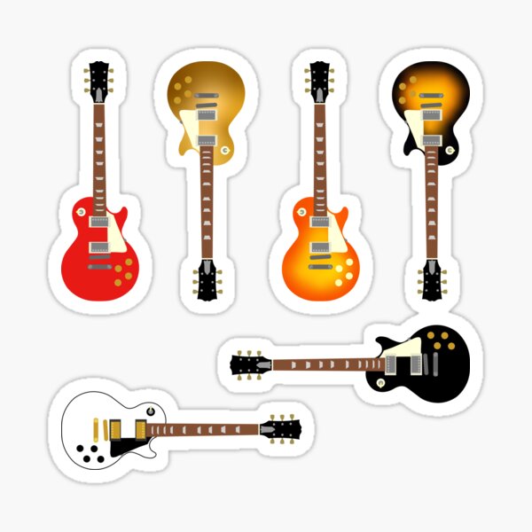 Les Paul Stickers | Redbubble