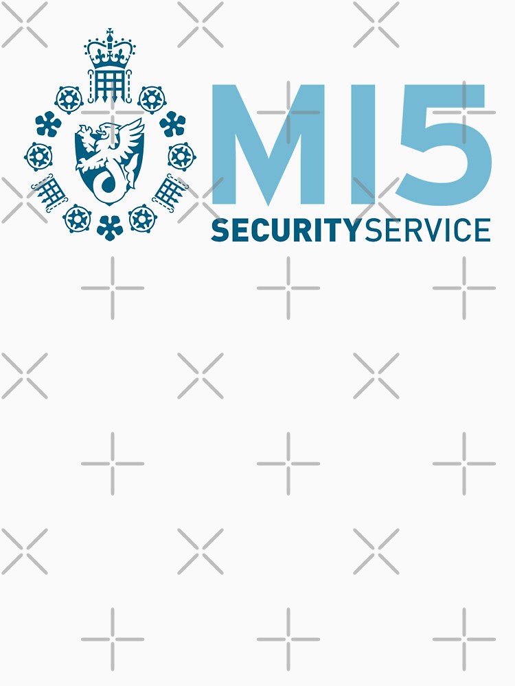 "MI5 Security Service" T-shirt for Sale by fareast | Redbubble | mi5 t ...