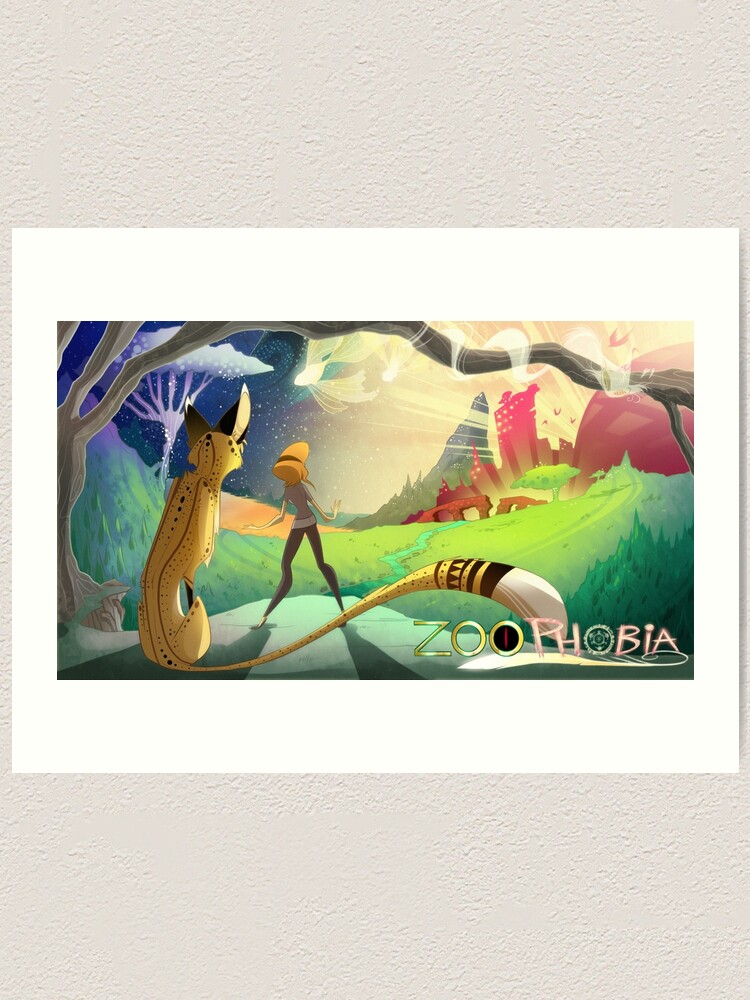 "ZOOPHOBIA" Art Print for Sale by Vivziepop | Redbubble