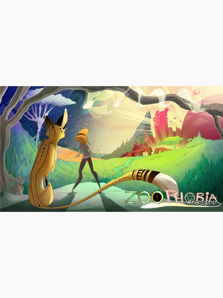 "ZOOPHOBIA" Art Print for Sale by Vivziepop | Redbubble