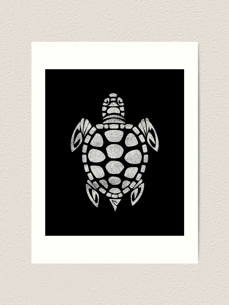 "Native American Tribal Turtle Spirit Animal" Art Print for Sale by ...