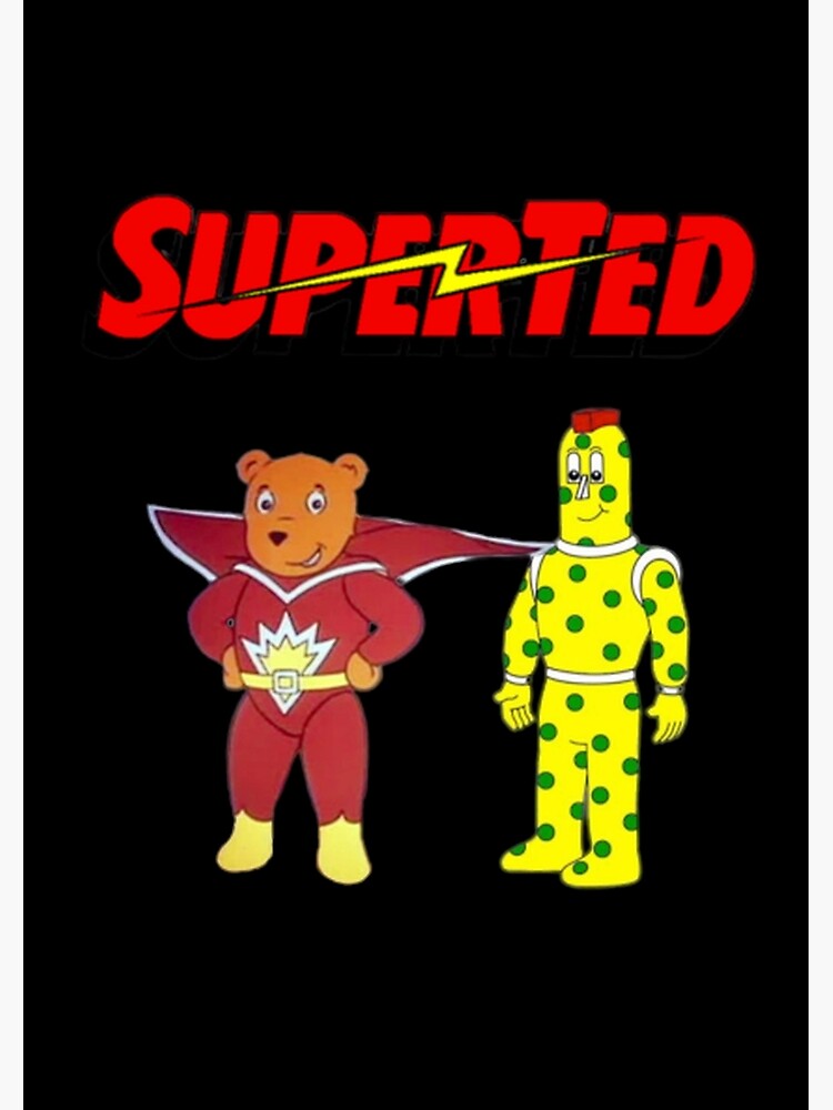 Poster « Dessin animé superposé et tacheté », par Alastair42 | Redbubble