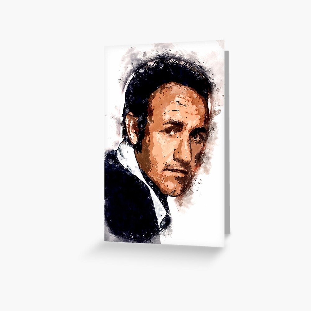 "Gene Hackman Actor Portrait A Tribute to a LEGEND Abstract Watercolor ...