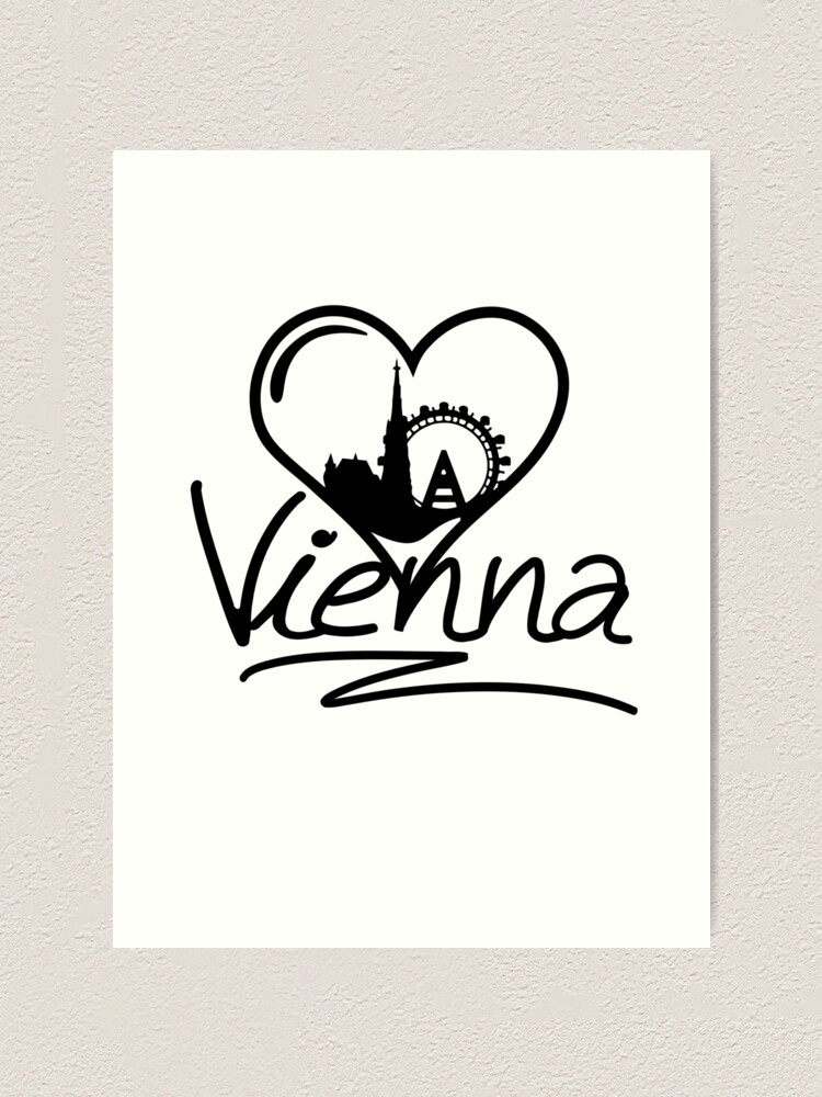 "Vienna Heart" Art Print for Sale by pda1986 | Redbubble