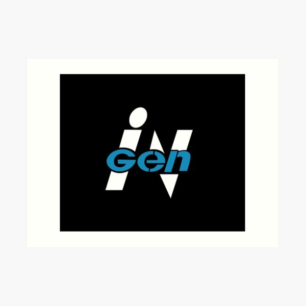 "InGen Logo (Color)" Art Print by Mercatus | Redbubble