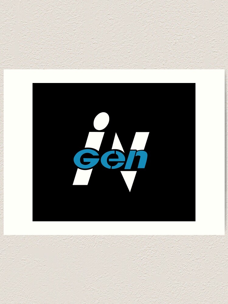 "InGen Logo (Color)" Art Print by Mercatus | Redbubble