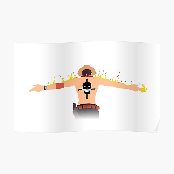 "Firefist Ace" Poster by sa1x | Redbubble