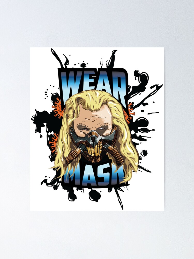 Póster «Recordatorio amigable para usar la máscara» de CarloMania3 ...