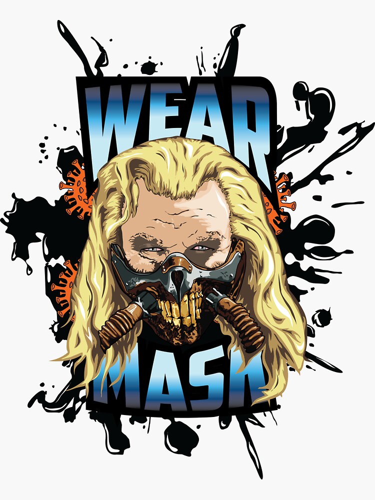 Pegatina «Recordatorio amigable para usar la máscara» de CarloMania3 ...