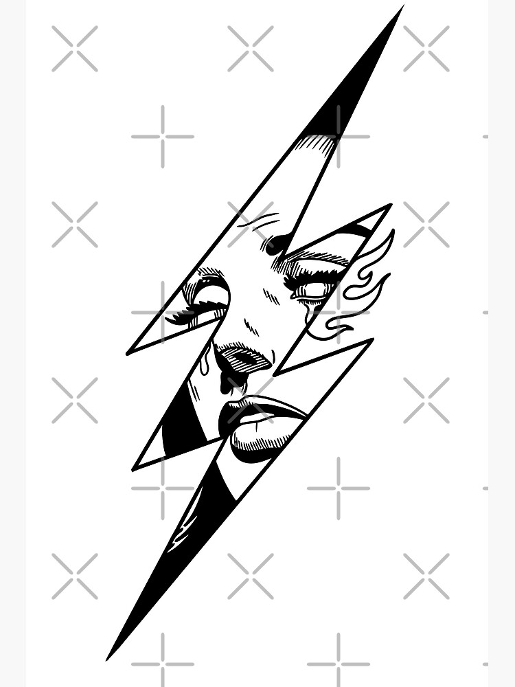 "Flash and sad crying girl" Art Print for Sale by nickredone1 | Redbubble