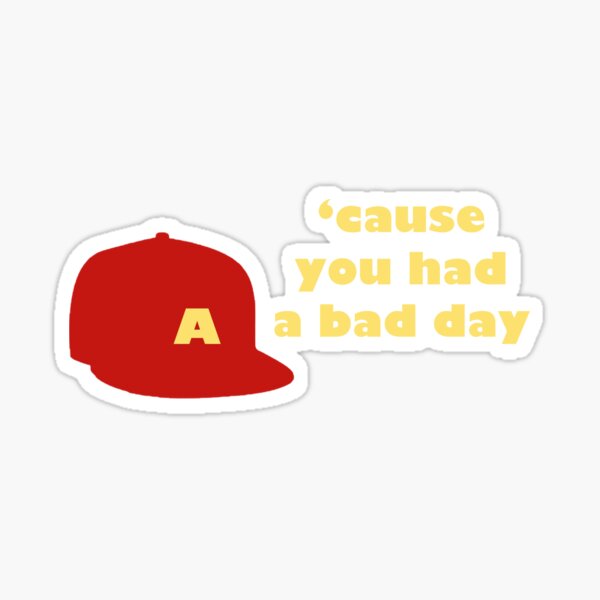 "Bad Day" Sticker for Sale by calumLB | Redbubble