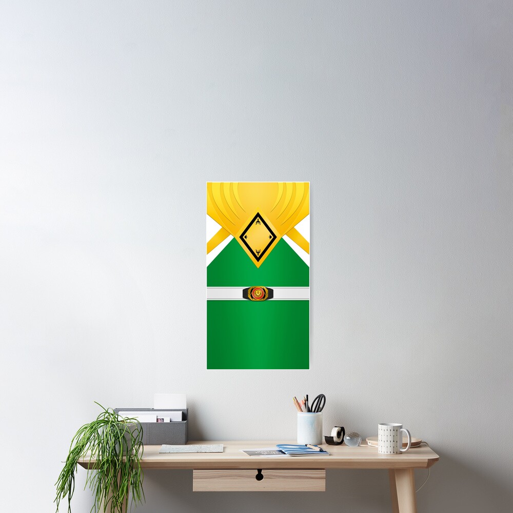 "MMPR Green" Graphic T-Shirt for Sale by JoSumdac | Redbubble