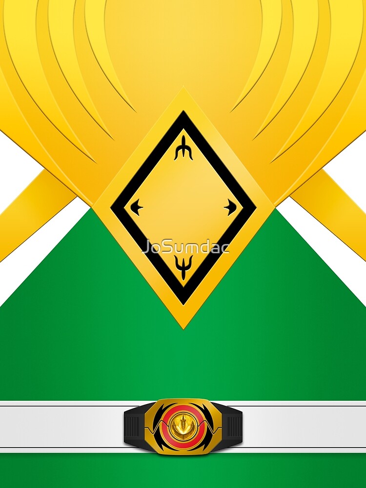 "MMPR Green" Graphic T-Shirt for Sale by JoSumdac | Redbubble