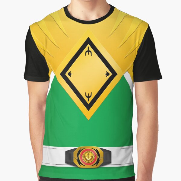 "MMPR Green" Graphic T-Shirt for Sale by JoSumdac | Redbubble