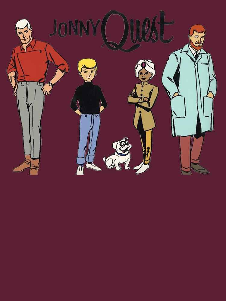 "Johnny Quest" T-shirt for Sale by ProjectMayhem | Redbubble | johnny ...