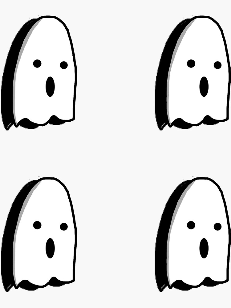 "friendly ghosts pack" Sticker for Sale by stickerseason | Redbubble