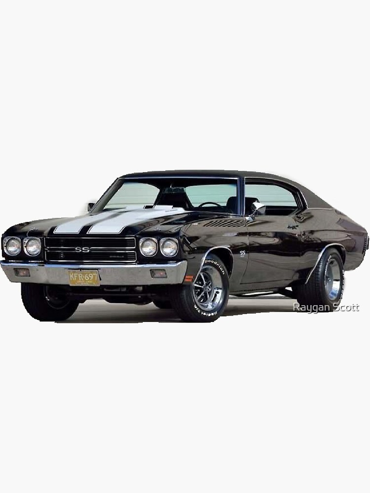 "Chevrolet Chevelle" Sticker for Sale by rayganscott | Redbubble