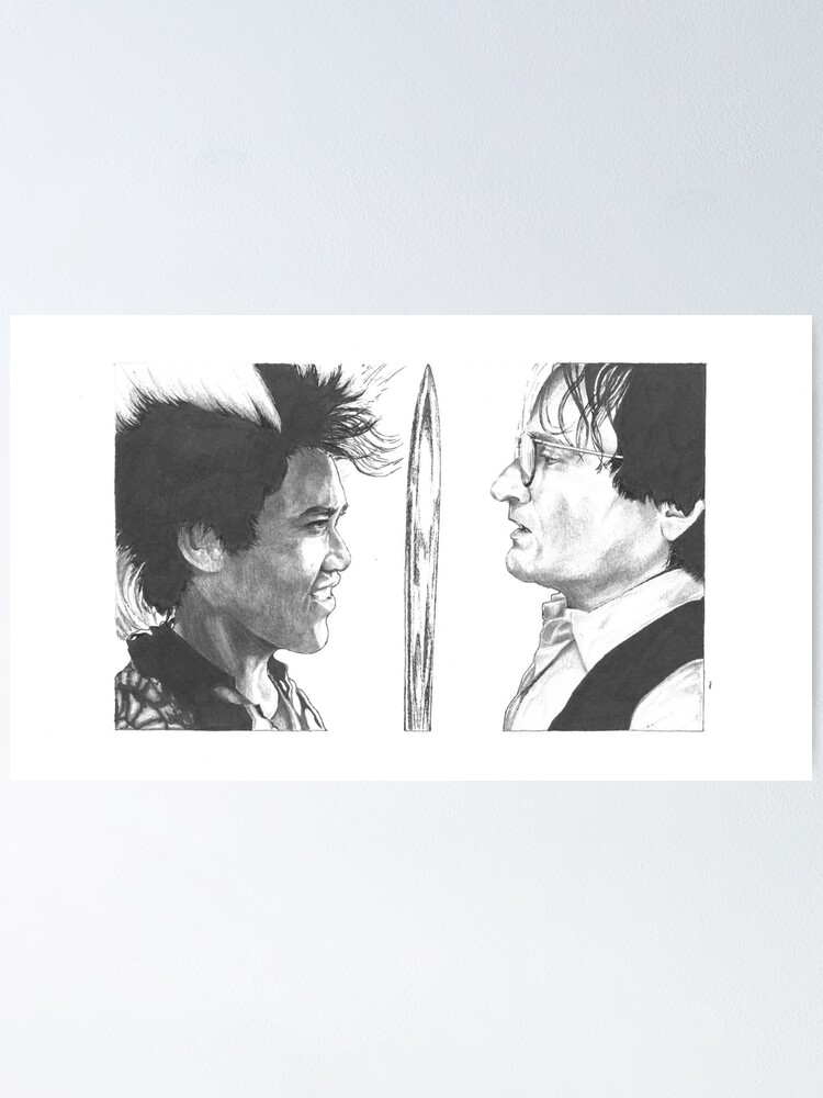 "Rufio and Peter Pan" Poster for Sale by emdyart | Redbubble