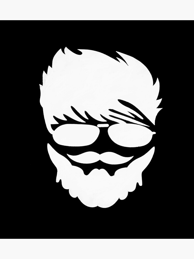 "Beardo ." Poster by Aesthetic-Draw | Redbubble