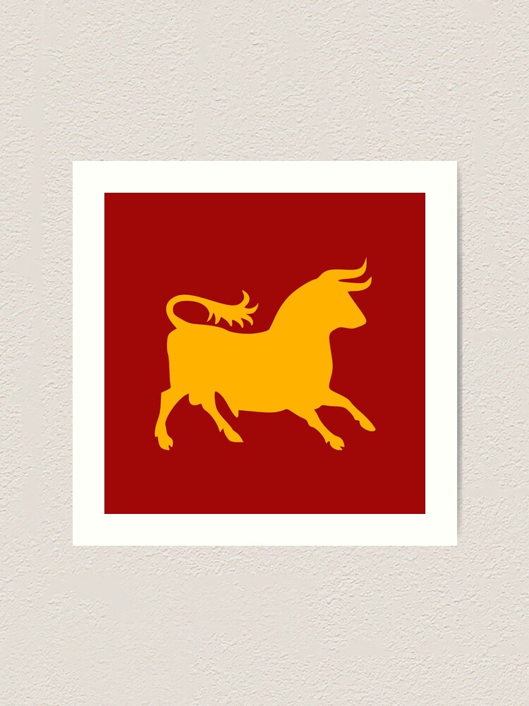 "Caesar's Legion Flag (No Border) - Fallout" Art Print by APerson22 ...