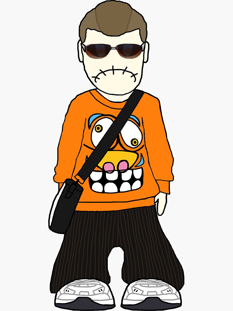 "Yung Lean - Famous (2019)" Sticker by TRASHDEX | Redbubble