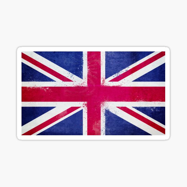 "Union Jack Flag" Sticker by bukavu | Redbubble