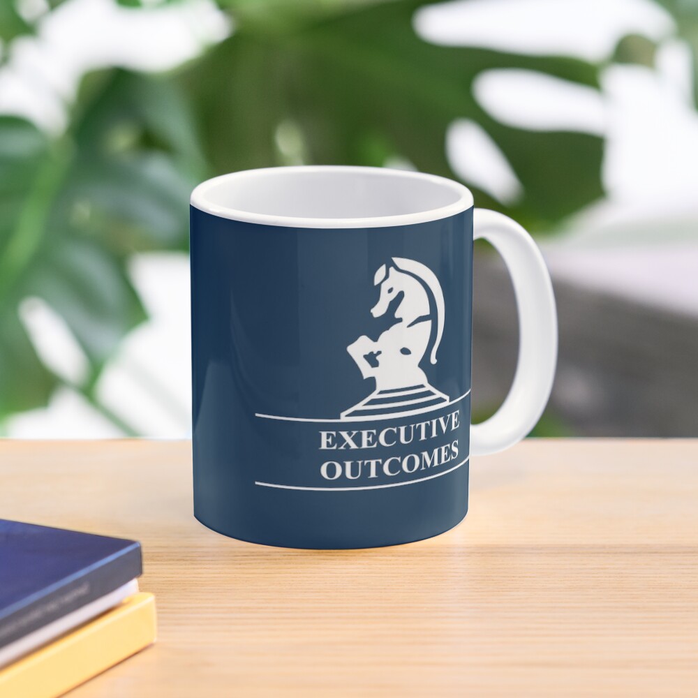 "Executive Outcomes (White logo)" Coffee Mug for Sale by MatthewCHRC ...