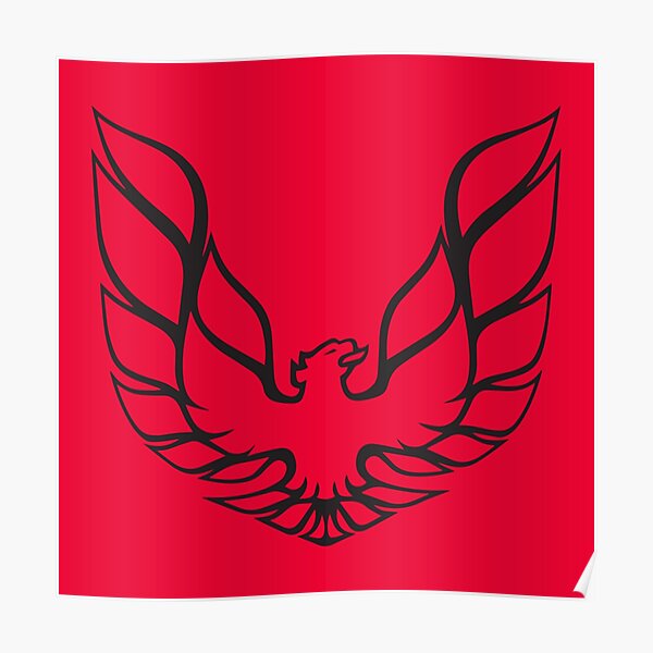 "Copy of Classic Trans Am Logo White" Poster for Sale by JacobSoma ...