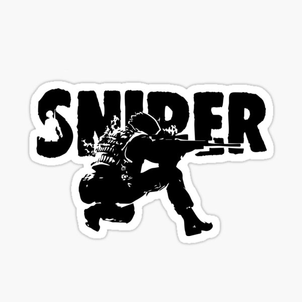 Sniper Stickers | Redbubble