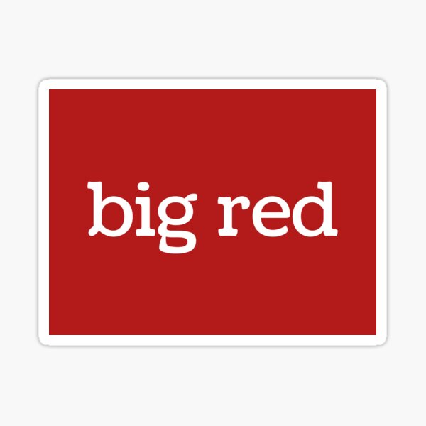 "Cornell Big Red" Sticker by ayang0728 | Redbubble
