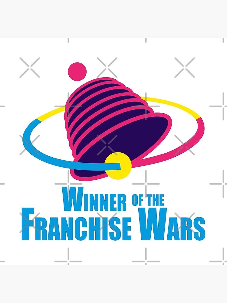 "Franchise Wars Winner" Poster by Outpost31Design | Redbubble
