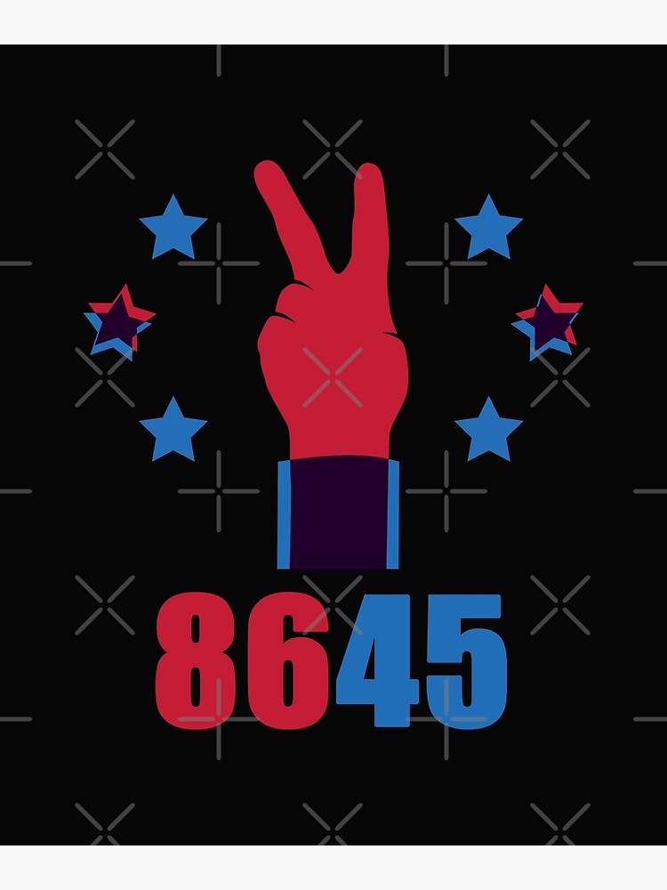 "8645" Poster for Sale by E9design | Redbubble