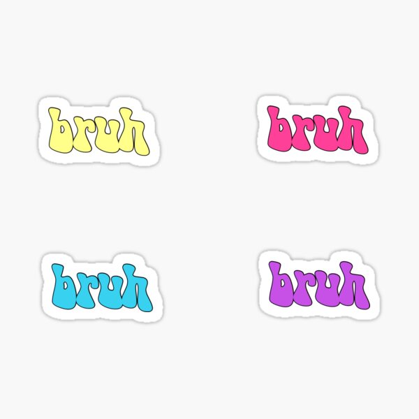 "Bruh flag, bruh sticker pack " Sticker for Sale by cbeaaa | Redbubble