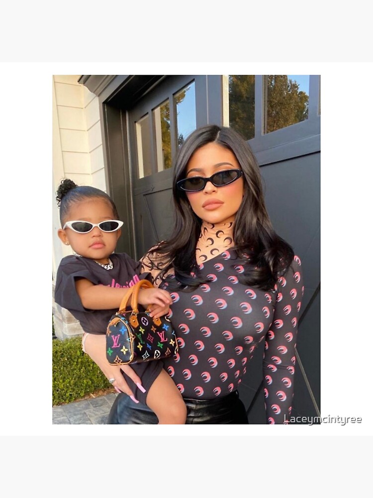 "Kylie and Stormi" Sticker by Laceymcintyree | Redbubble