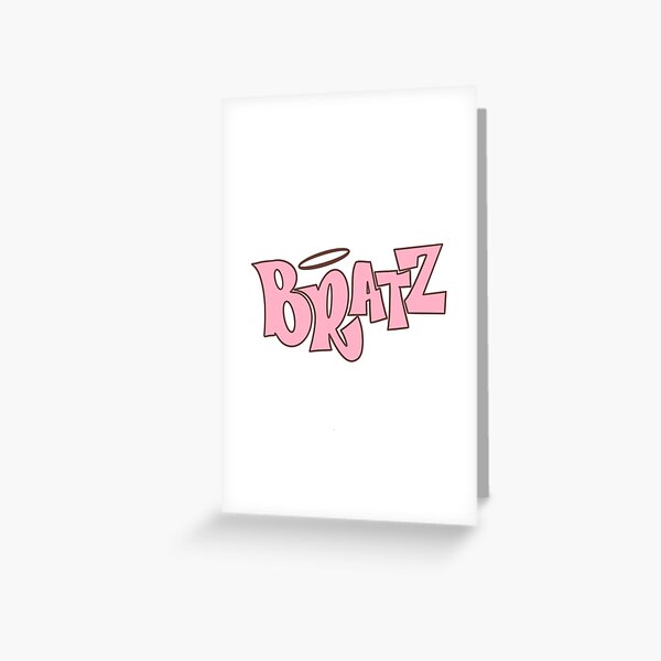 "Pink Bratz Logo" Greeting Card by kenzieanno | Redbubble