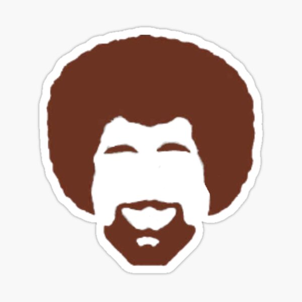 Bob Ross Stickers | Redbubble