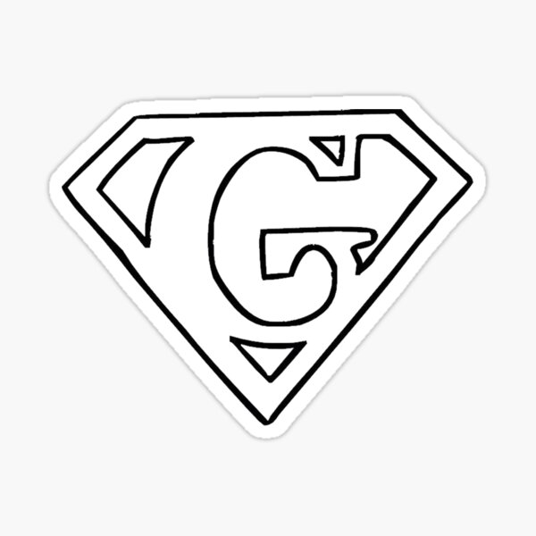 "Super Gee (light)" Sticker for Sale by Quietman297 | Redbubble