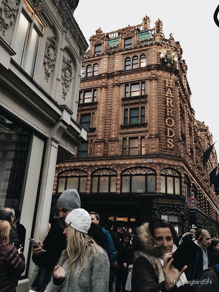 "Harrods Department Store " Poster by hayleybird94 | Redbubble