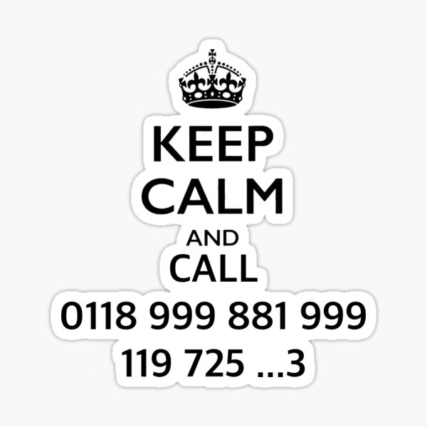 "Keep Calm IT Crowd " Sticker for Sale by blueboar | Redbubble