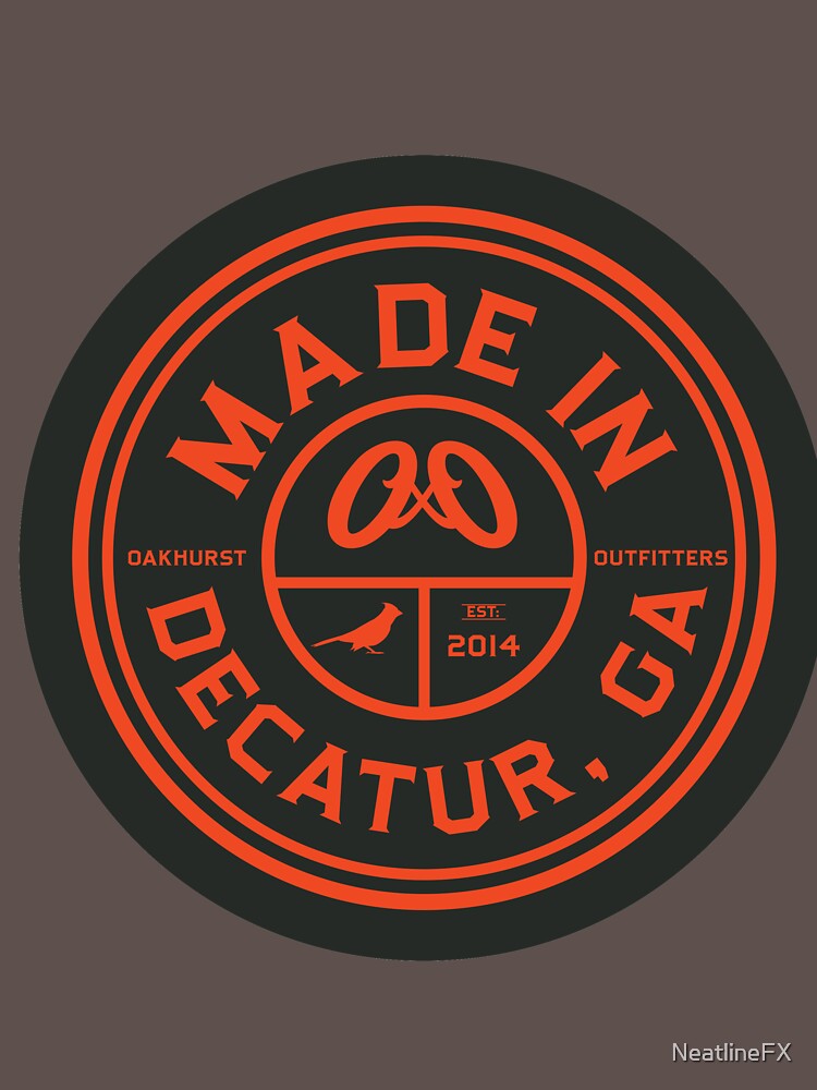 "Made in Decatur Georgia - Tee Shirt and apparel " T-shirt by ...