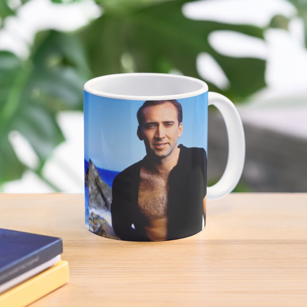 "nicolas cage" Coffee Mug for Sale by bananabananaban | Redbubble