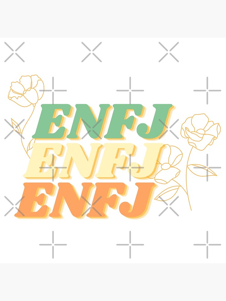 "ENFJ - Protagonist" Poster for Sale by Cinnamon08 | Redbubble
