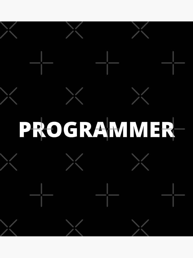 "Programmer" Sticker for Sale by Cyebukayire | Redbubble
